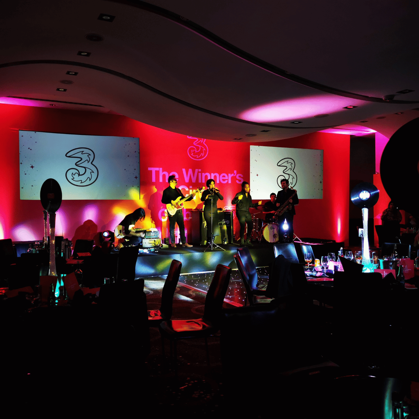 Employee Recognition Awards - Three UK Club100